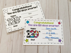How To Teach 120TH DAY OF SCHOOL PROJECTS Like A Pro - Learning More ...